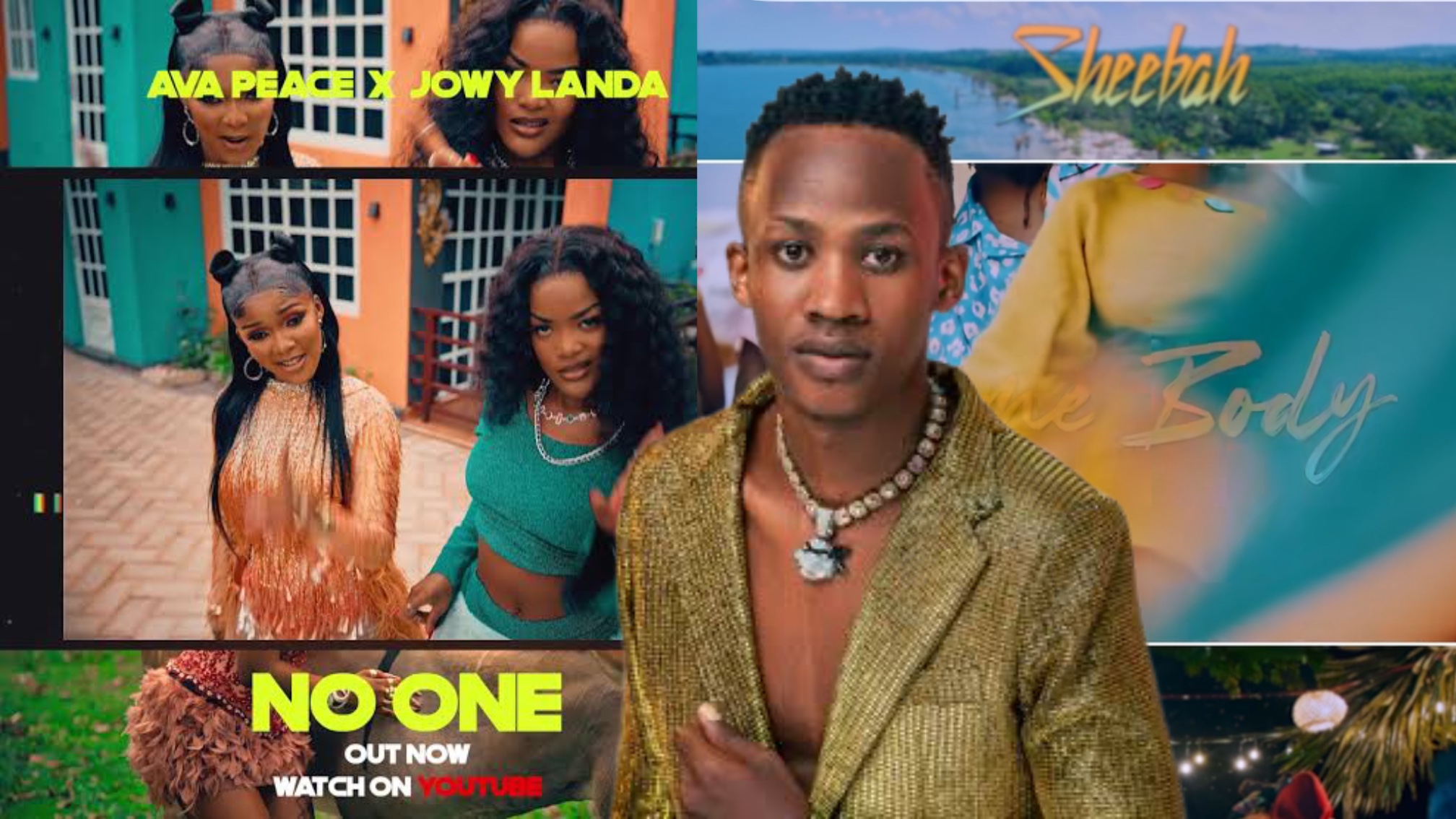 Laty Wizy behind Sheebah, Ava Peace and Jowy Landa Song Fued. - Ground ...